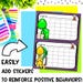 Positive Behavior Sticker Chart Reward Incentives Dinosaur Theme ...