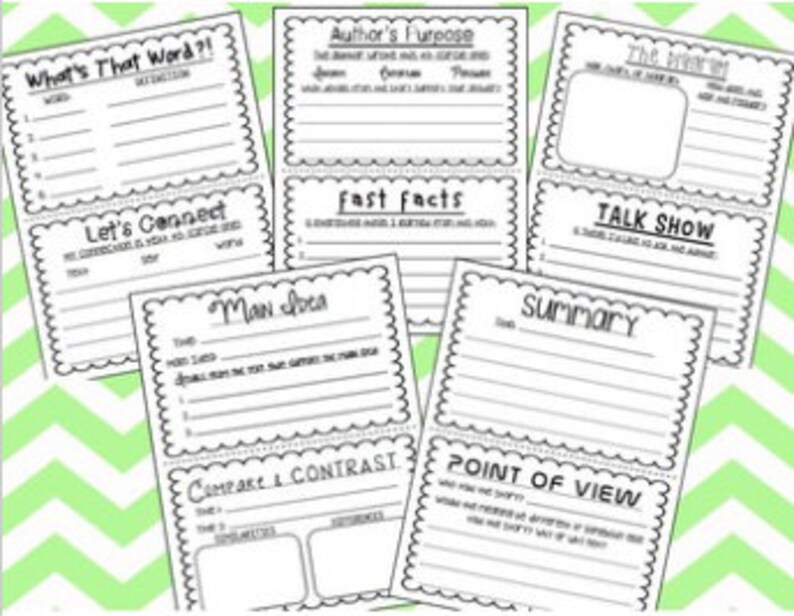 Reading Response Non Fiction Tic Tac Toe Menu Choice Board - Etsy