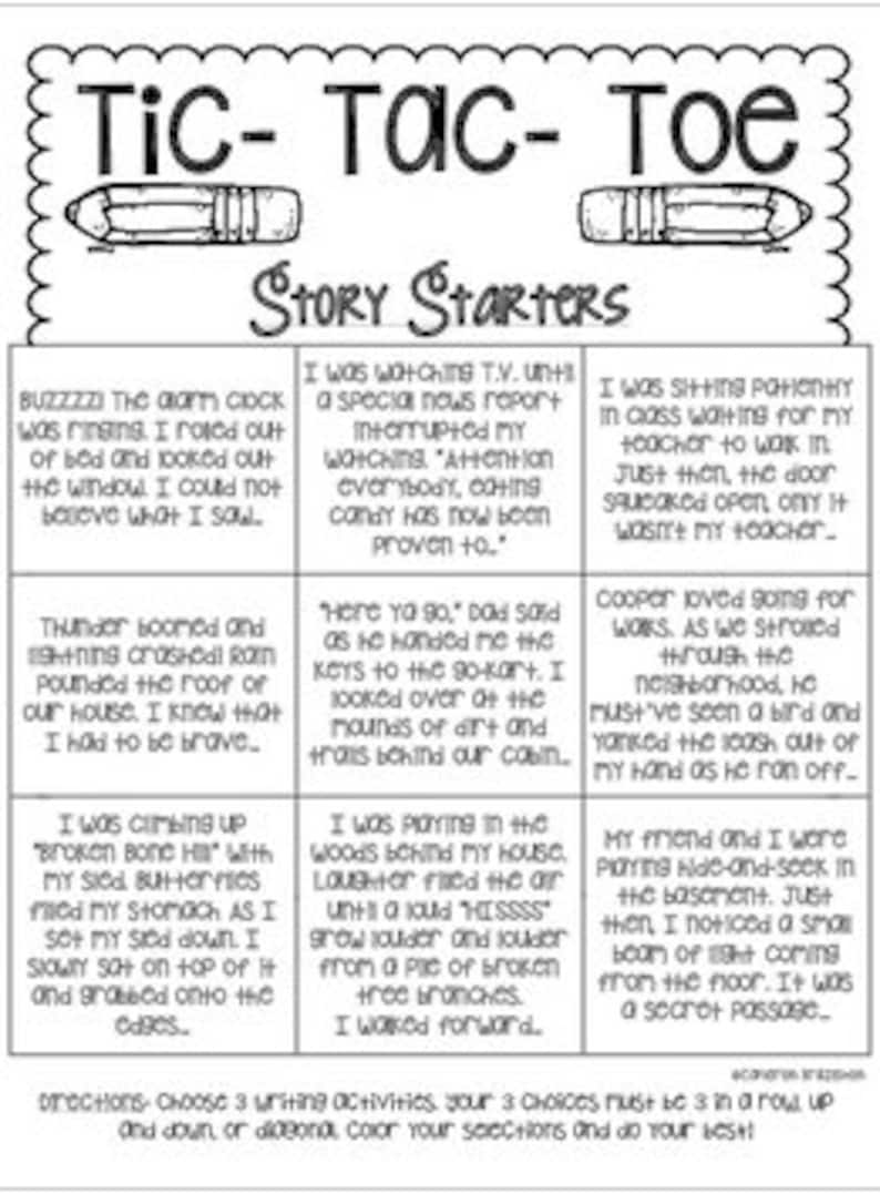 Writing Choice Boards narrative, Informational, Opinion, Research - Etsy