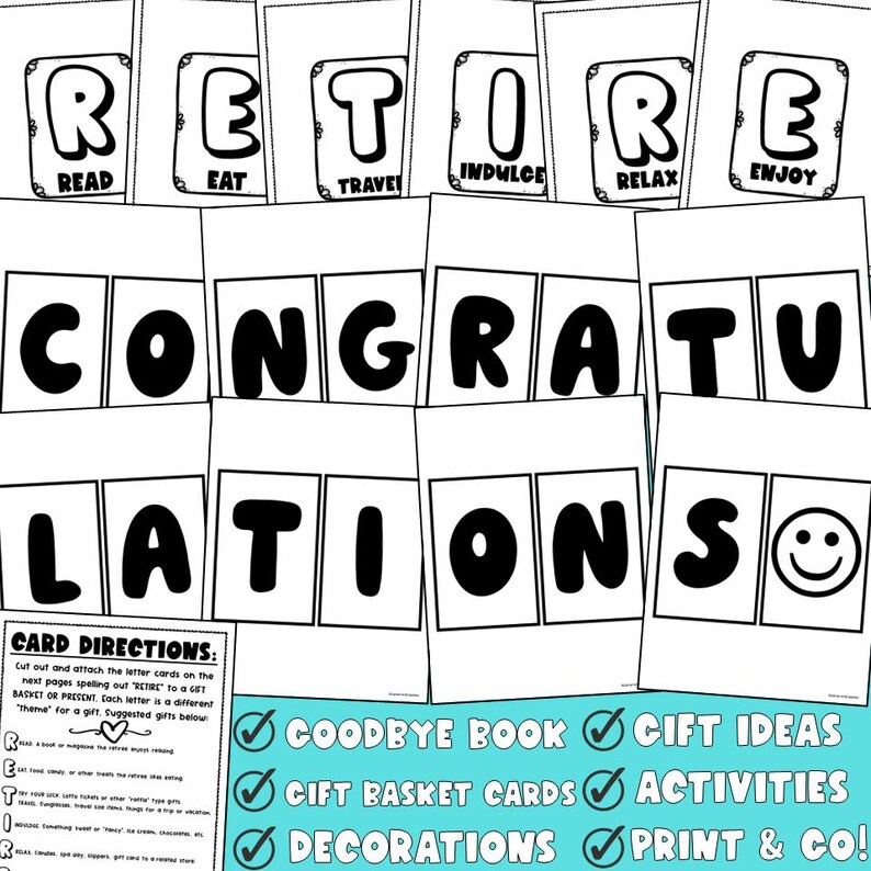 Retirement Advice Book and Goodbye Party Gift Ideas for Retiring People ...