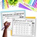 Behavior Clip Chart Llama and Cactus Watercolor Theme for Classroom ...