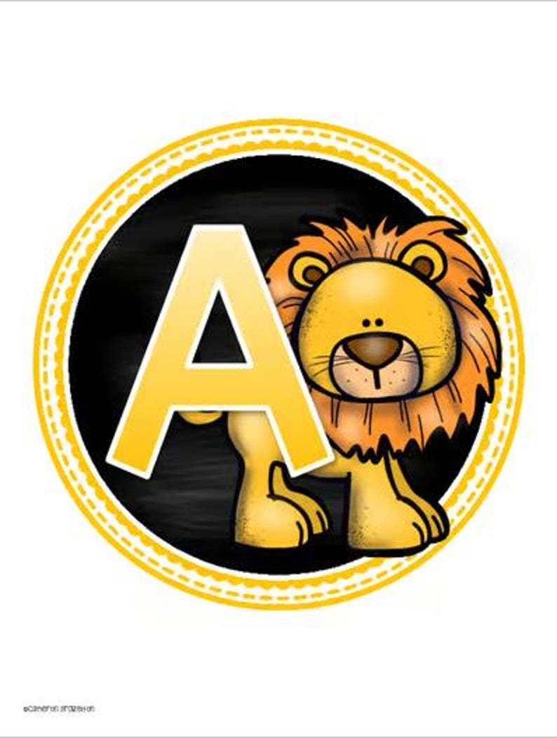 Reading Banner Classroom Decoration Bulletin Board Jungle Safari Theme ...