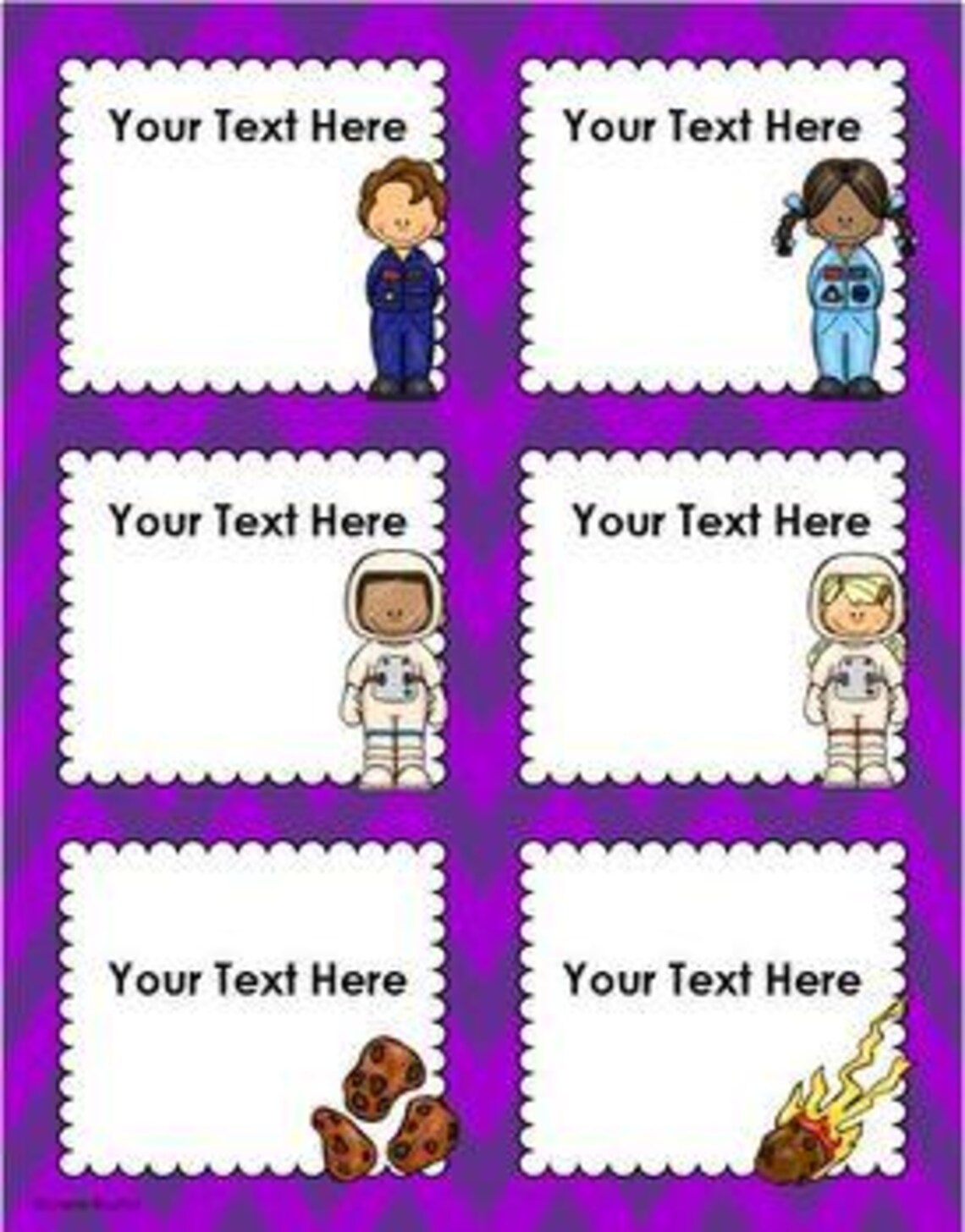 Outer Space Theme Classroom Labels Decorations Editable INSTANT ...