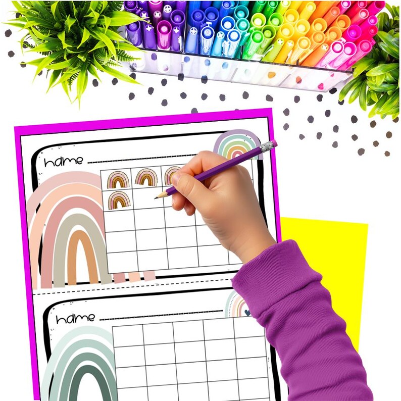Boho Rainbow Sticker Chart | Positive Behavior Reward Incentive for ...