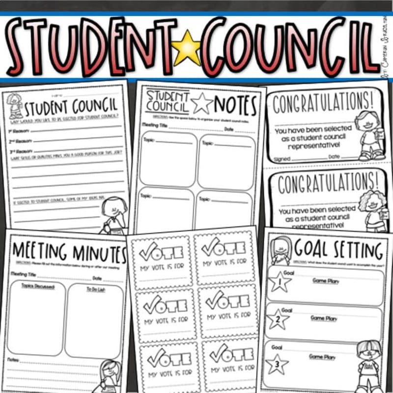 Student Council Svg - Etsy