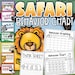 Behavior Clip Chart Jungle Safari Theme INSTANT DOWNLOAD - Etsy