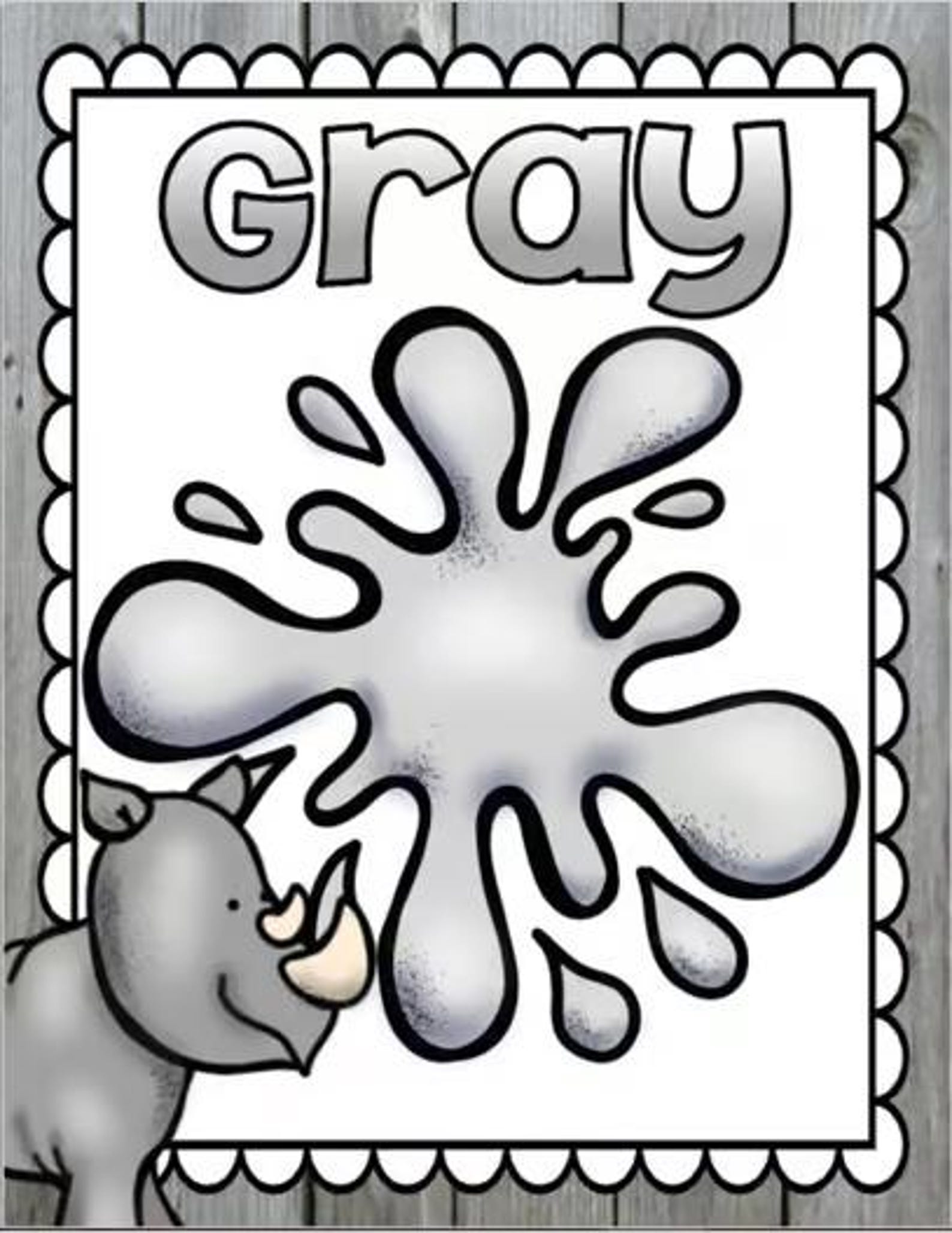 Color Posters Signs Bulletin Board Jungle Safari Theme INSTANT DOWNLOAD ...