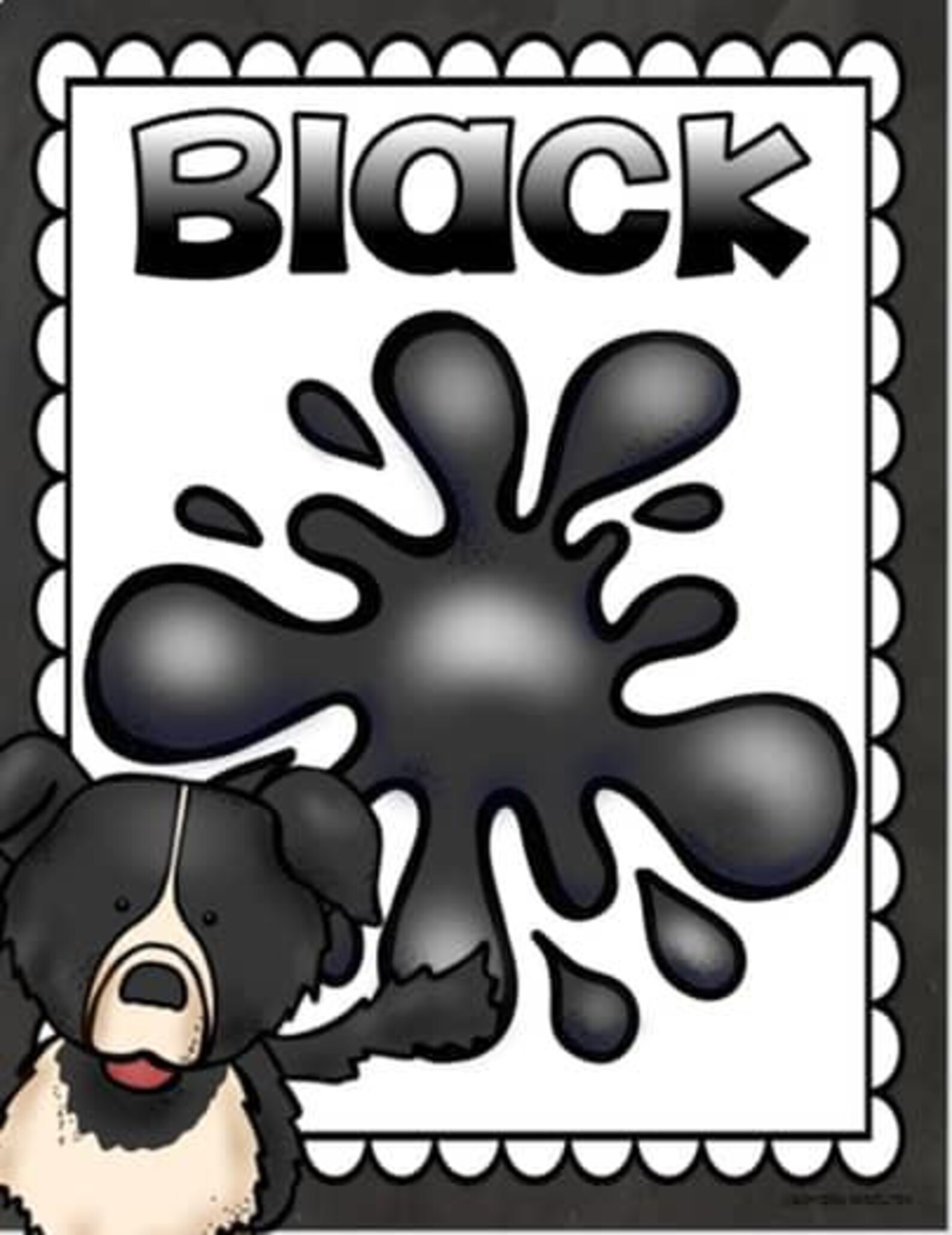 Color Posters Signs Bulletin Board Dog Theme INSTANT DOWNLOAD - Etsy