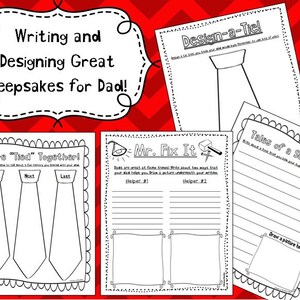 Father's Day Pack (literacy, Writing, Activities, Gift Ideas) - Etsy