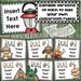 Classroom Rules Posters EDITABLE Back to School Camping Camp Out Theme ...