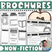Non Fiction Reading Book Review Brochure Project Trifold - Etsy