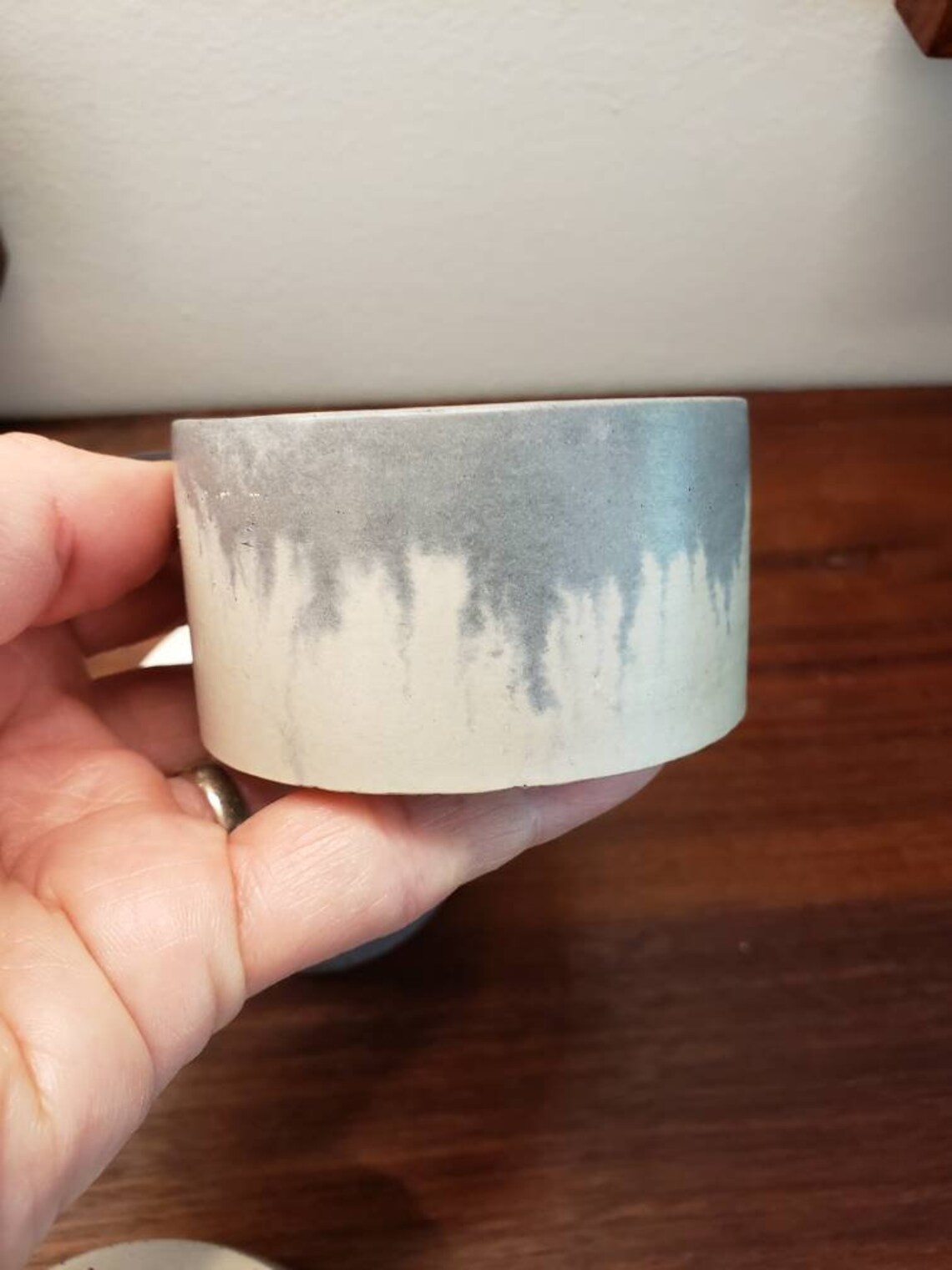 Concrete Tea Light Bowl Minimalist/classic/table Décor/incense - Etsy