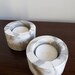 Concrete Tea Light Bowl Set of 2/table Décor/incense - Etsy