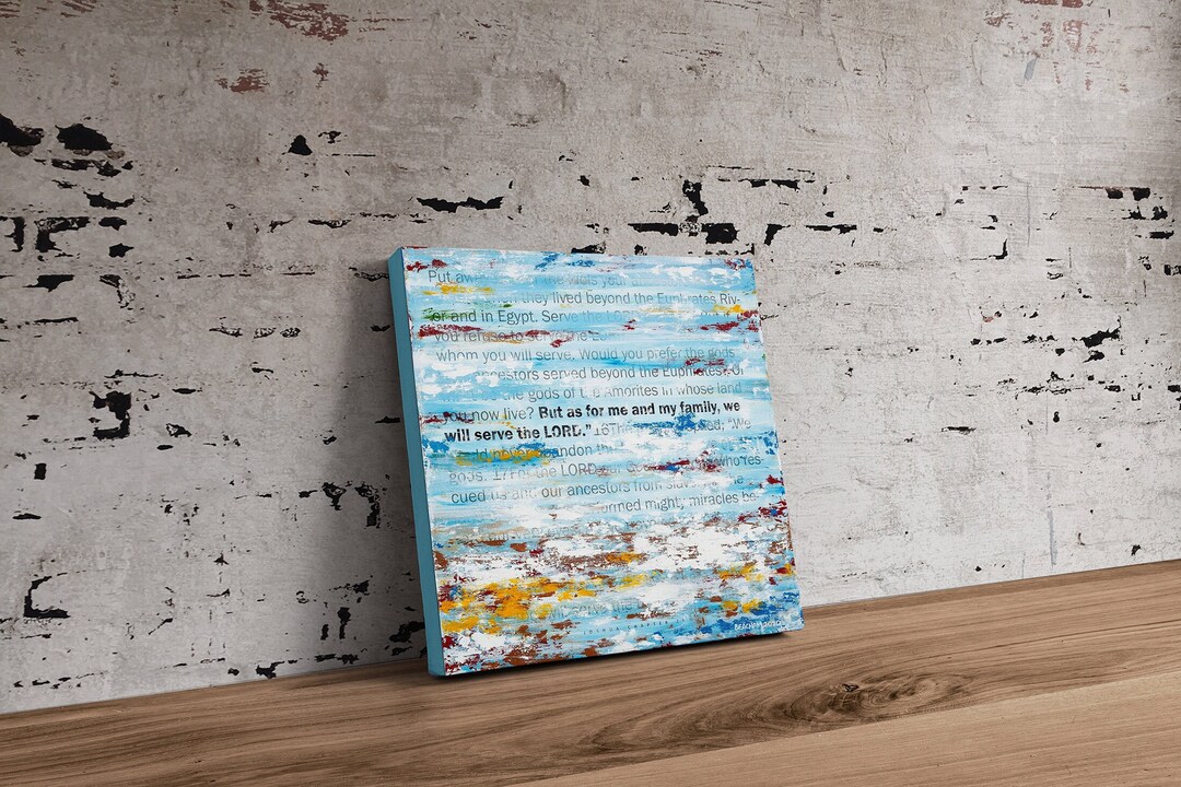 Christian Wall Art by Stan Beacham • Premium Canvas Abstract Wall Art ...