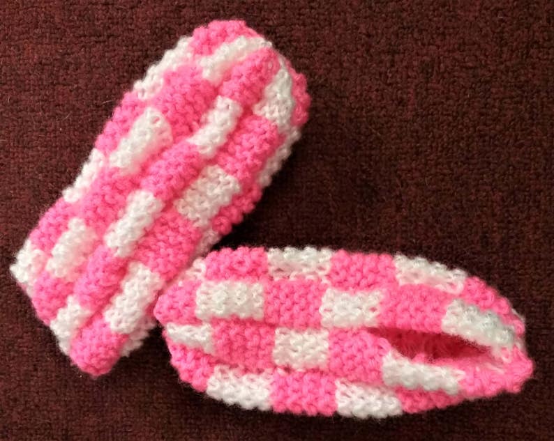 CHILDREN'S Checkerboard Slippers W/free Domestic Shipping - Etsy