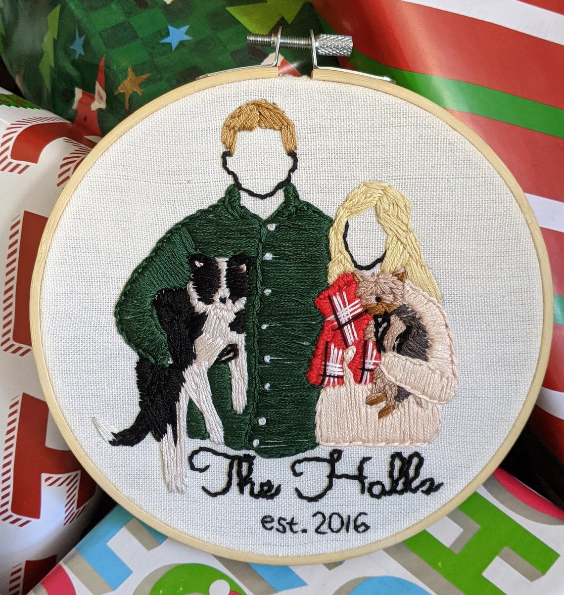 Custom Wedding Embroidery | Etsy