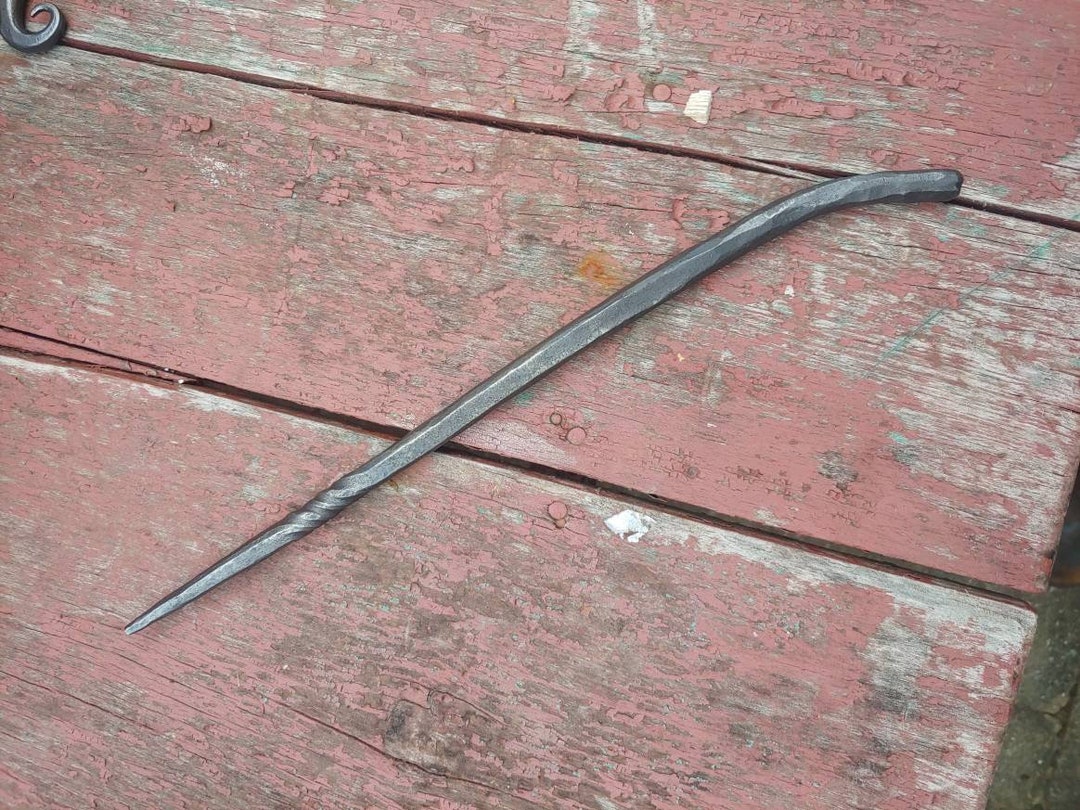 Magic Wand. Blacksmith Hand Forged Steel. - Etsy