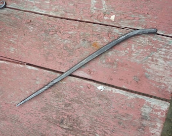 Hand Forged Iron Wand - Etsy