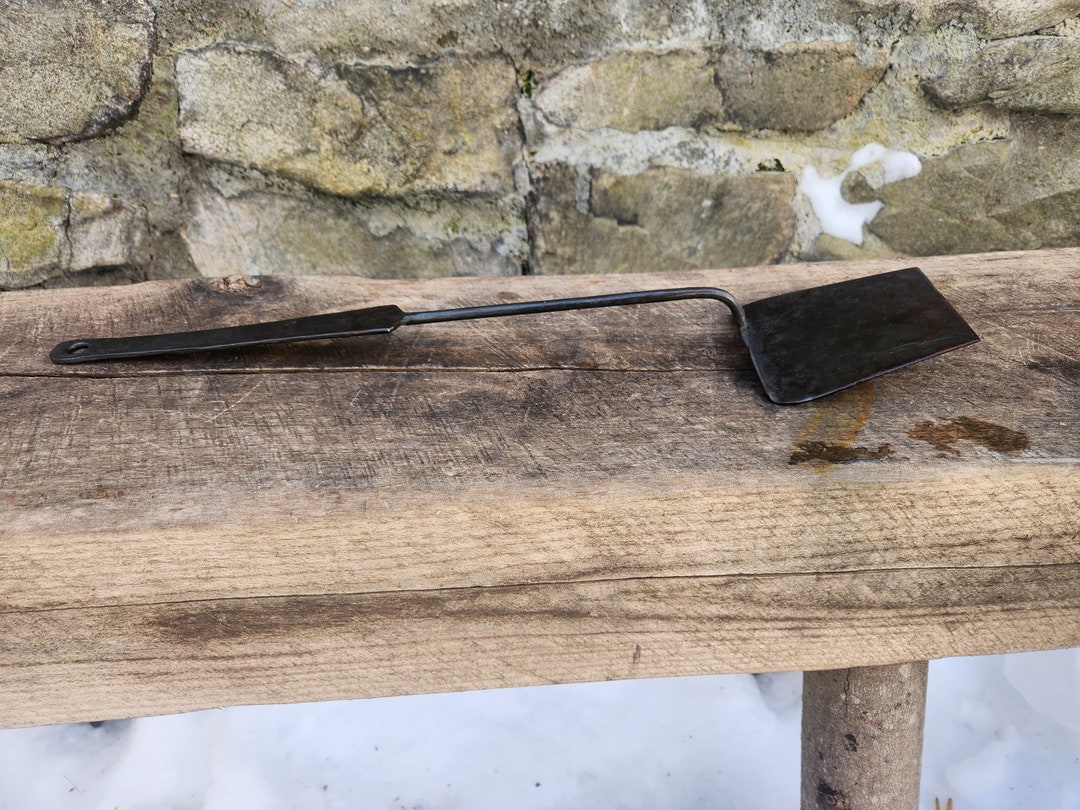 Steel Forged Burger Flipper. Blacksmith Hand Made Carbon Steel.spatula - Etsy