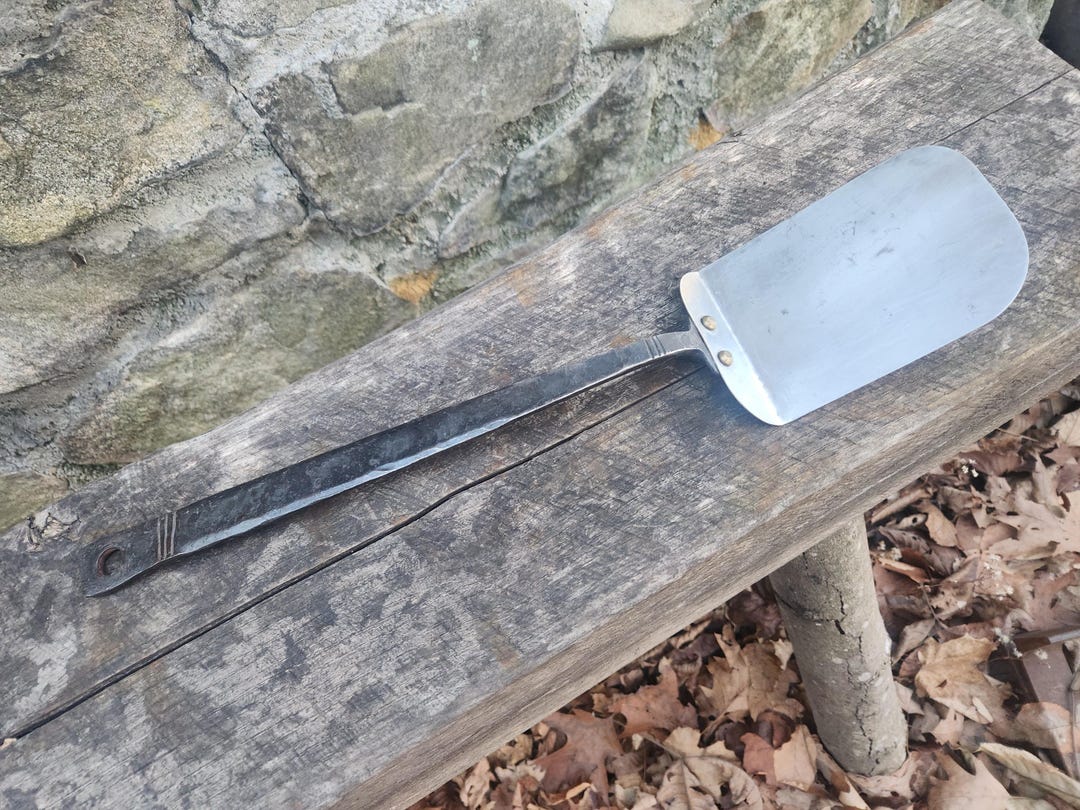 Stainless Steel Spatula. Blacksmith Hand Crafted Grilling Tool. - Etsy