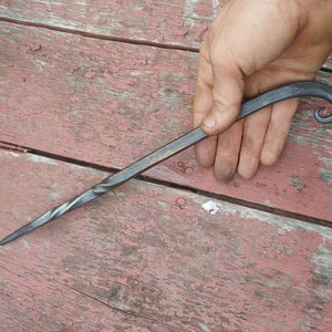 Steel Magic Wand. Blacksmith Hand Forged. - Etsy