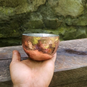 Copper and Tin Bowl. Hand Made Decorative Bowl - Etsy