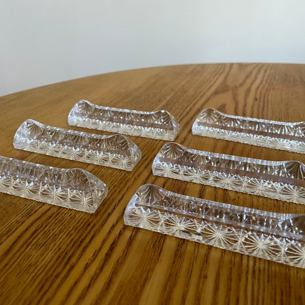 Crystal Knife Rest - Etsy