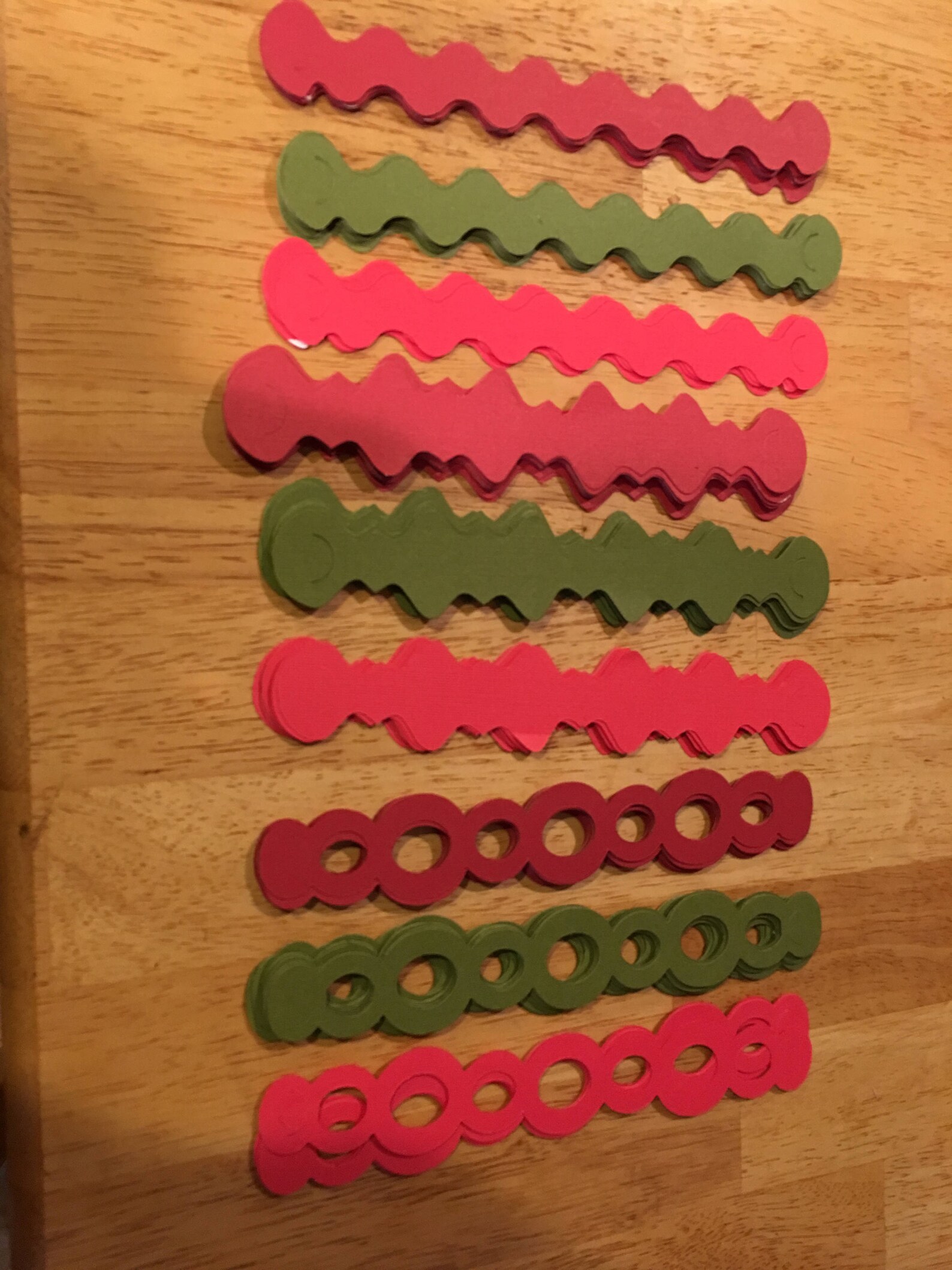 Paper Chain Garland Strips Kit - Etsy