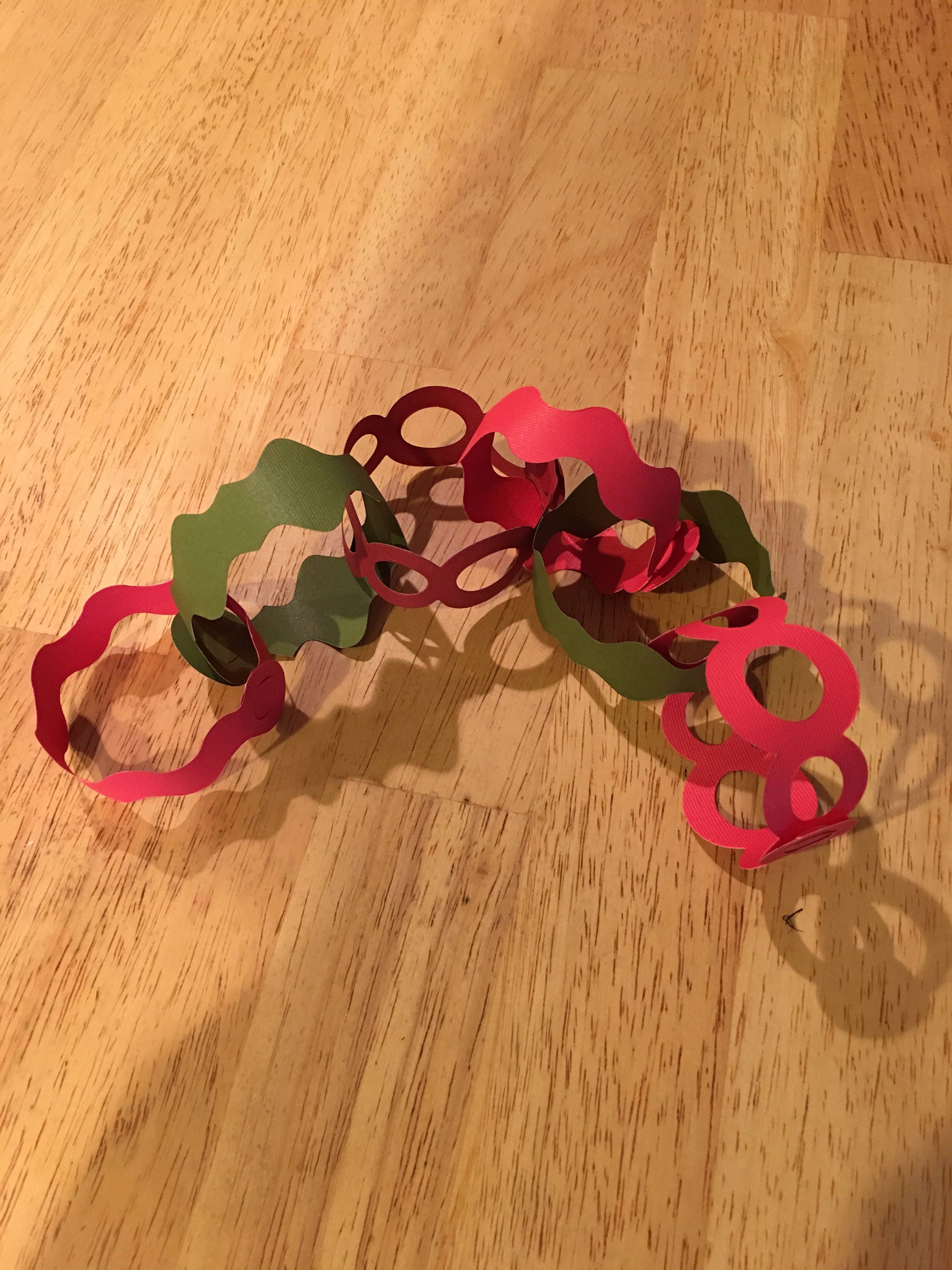 Paper Chain Garland Strips Kit - Etsy