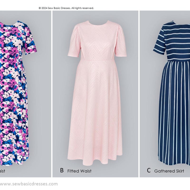 Modest Dress Pattern - Etsy