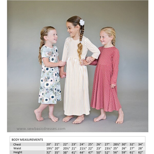 Girls Knit Dress Pattern - Etsy