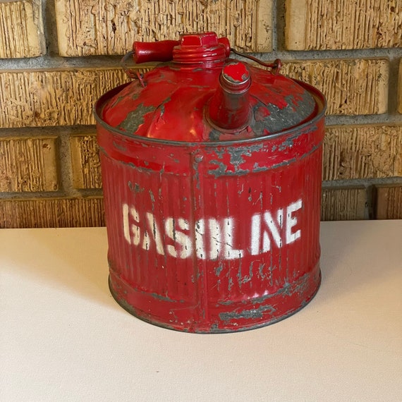 Vintage Metal Gas Can