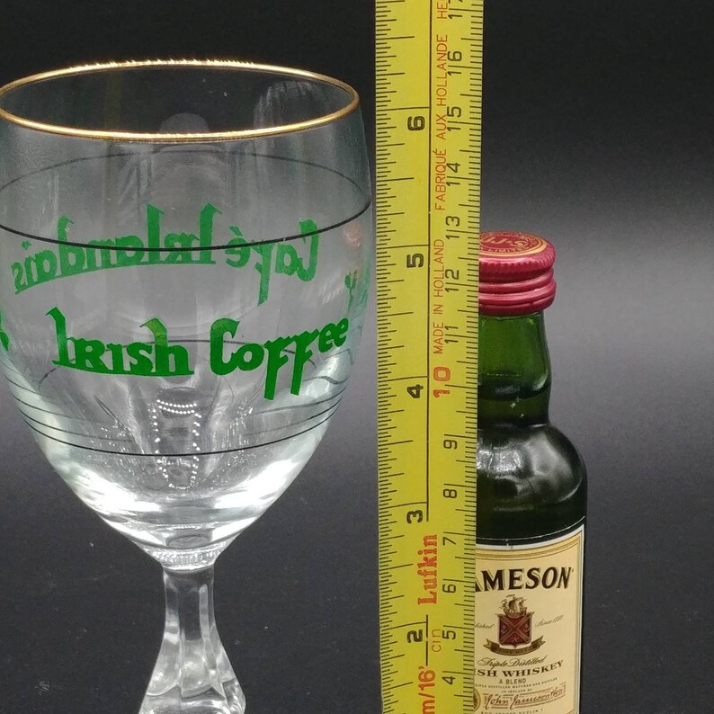 Vintage Irish Coffee Gift Set Jameson Mini Whisky Bottle - Etsy