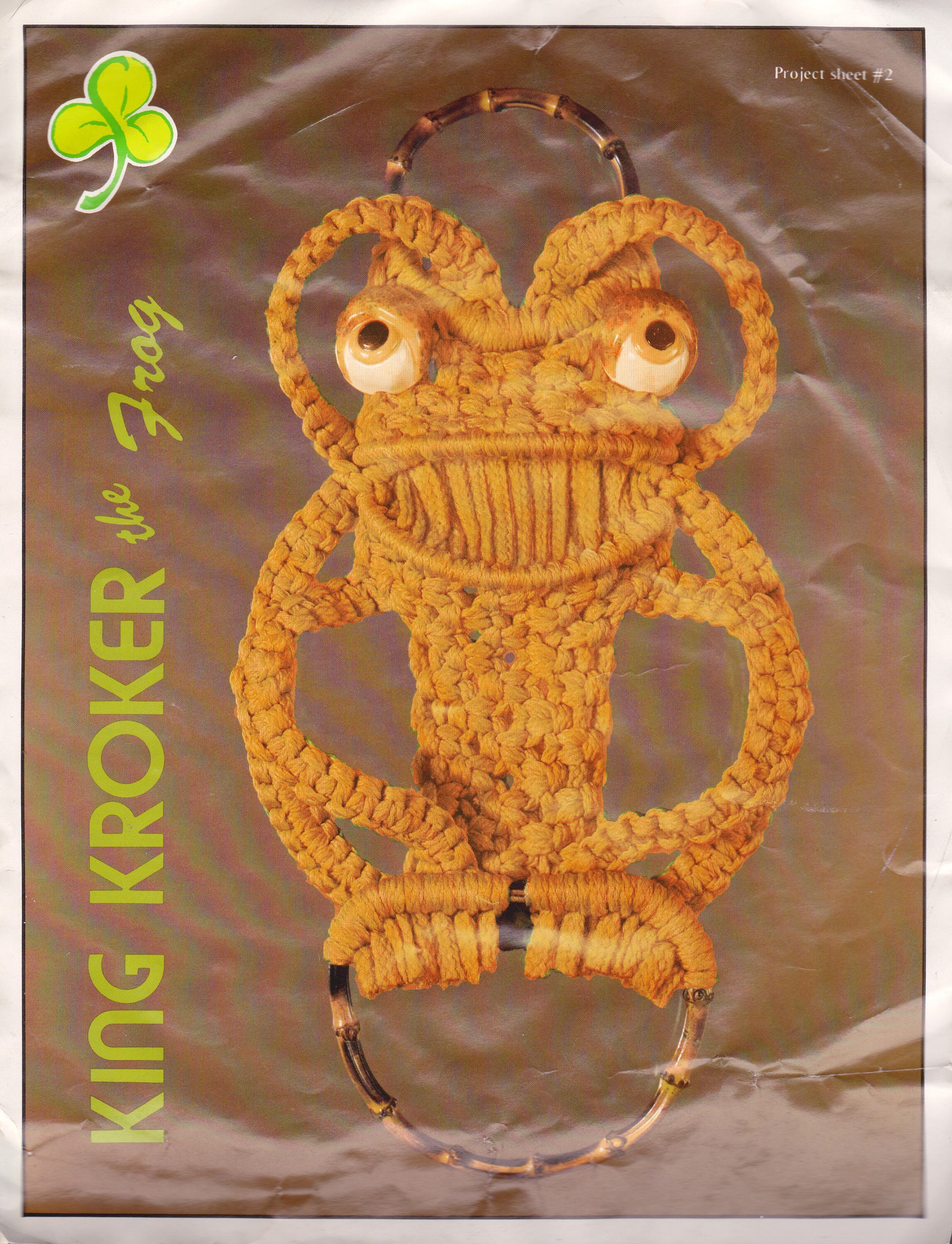 Macrame Frog Digital Download Frog Macrame Pattern Frog | Etsy