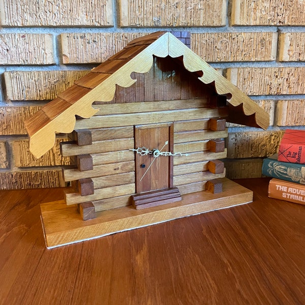 Vintage Log Cabin - Etsy