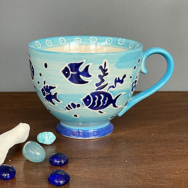 Fish Mug - Etsy