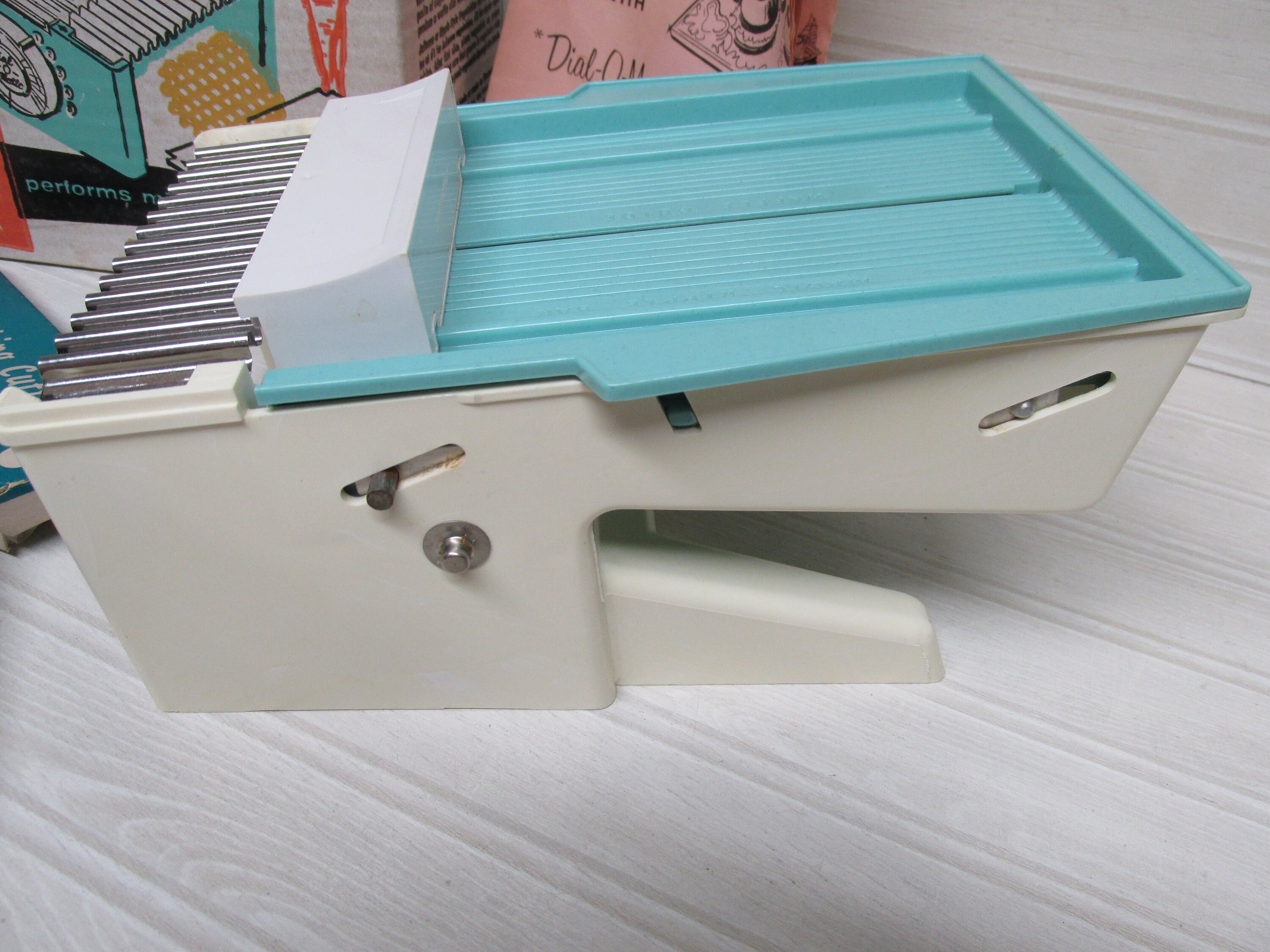 Vintage Deluxe Dial O Matic Food Cutter/Potato/Vegetable | Etsy