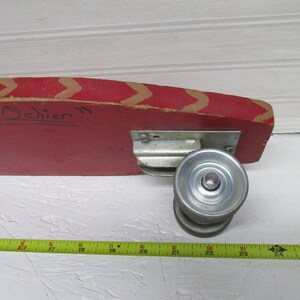 Rinky Dink Surf Board/wooden Skateboard With Metal Wheels From the ...