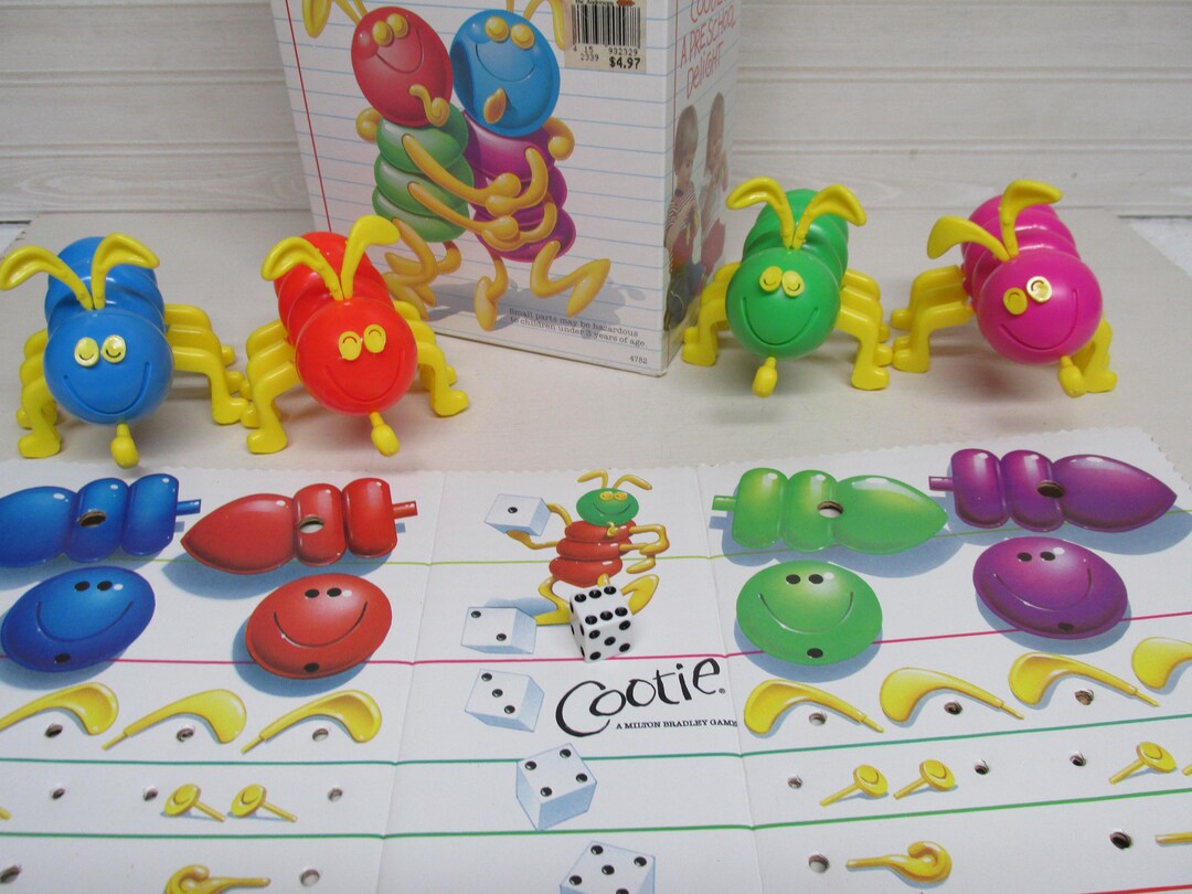 Cootie Bug Game in Excellent Like New Condition/1986 Game in Box in ...