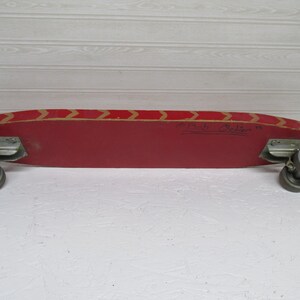 Rinky Dink Surf Board/wooden Skateboard With Metal Wheels From the ...