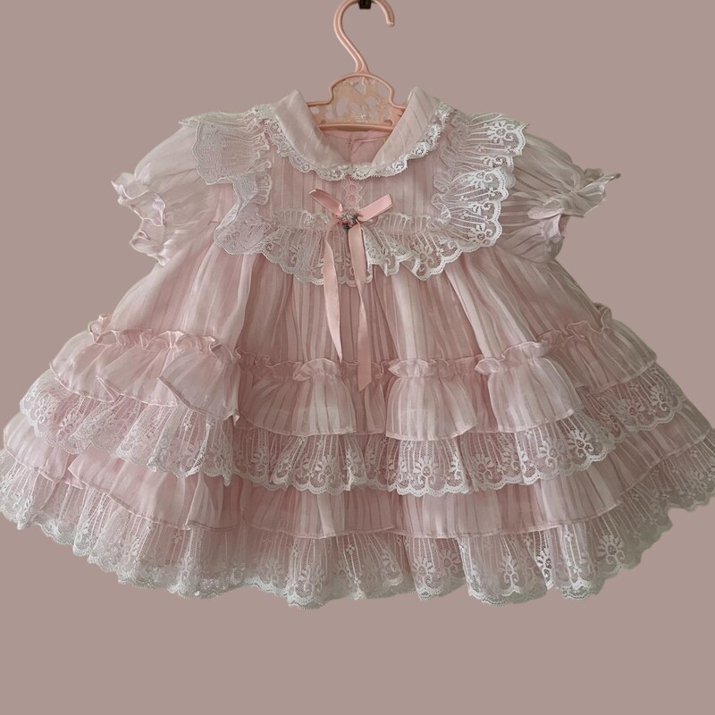 Ruffle Baby Dress - Etsy