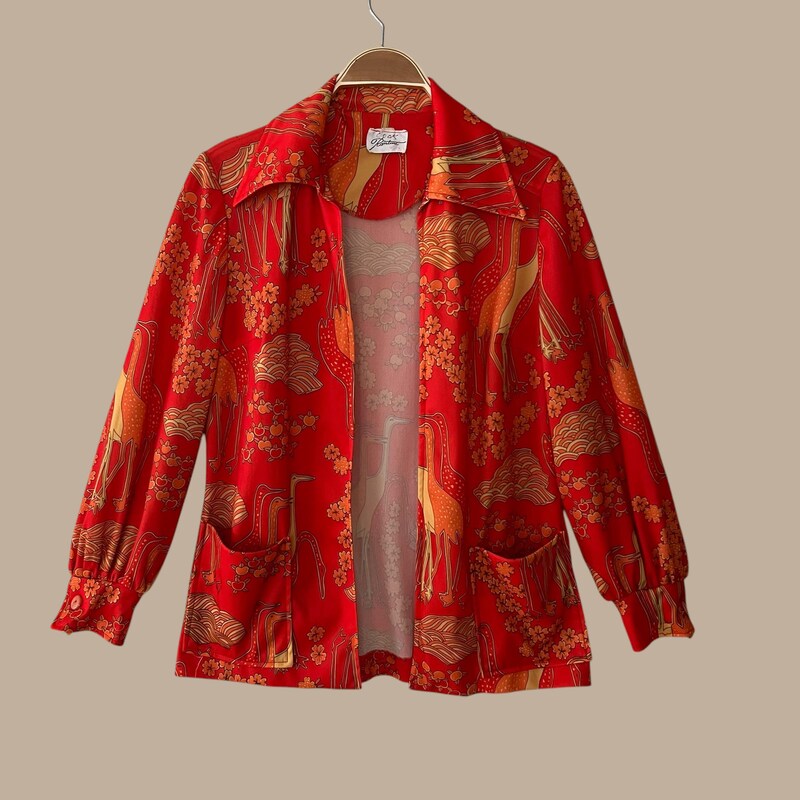 70s Shirt Jacket - Etsy
