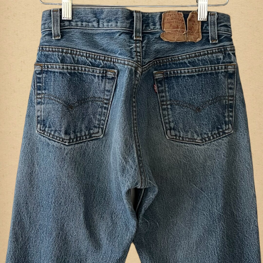 Vintage 501 Levi's Red Tab Button Fly, Tagged 30x32 Actual Measurement ...
