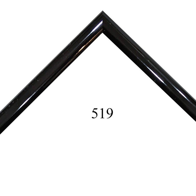 Lacquer Black Picture Frame - Etsy