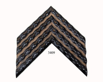 Black Wavy Picture Frame - Etsy