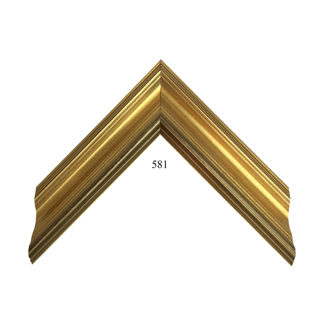 Custom Picture Frame 581 2W 1 1/4H 5/8r Gold Great for Photos or Art - Etsy