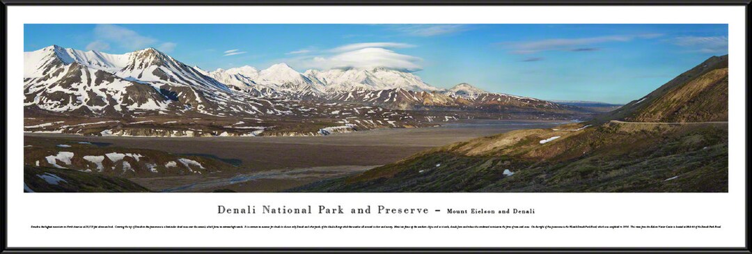 Denali National Park and Preserve, Alaska, Mount Eielson and Denali ...