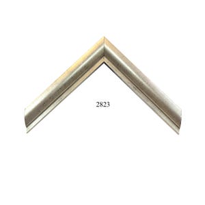 Custom Picture Frame | 1W 2H 1 3/8R Champagne Gold W/ Black Deep Rabbet ...