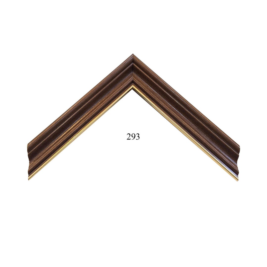 Custom Frame | 1 1/8W 1 3/4H 1 1/8R Wood With Gold Trim Canvas Frame ...