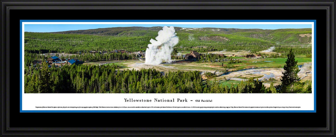 Yellowstone National Park, Wyoming, Skyline View of Yellowstone With ...